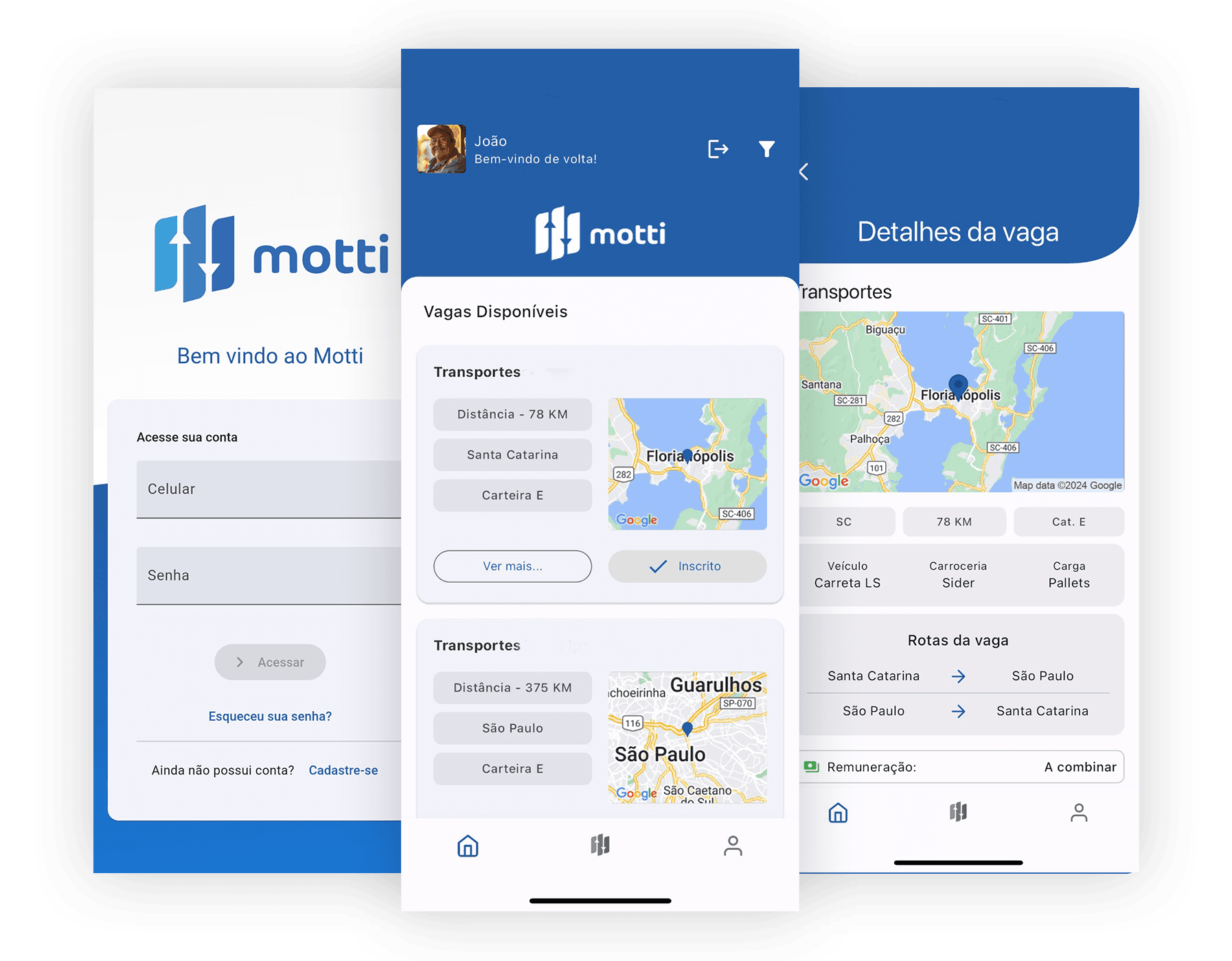 Recrutamento e Seleção – Vagas para Motoristas – Motti App